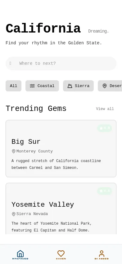 Golden State Explorer