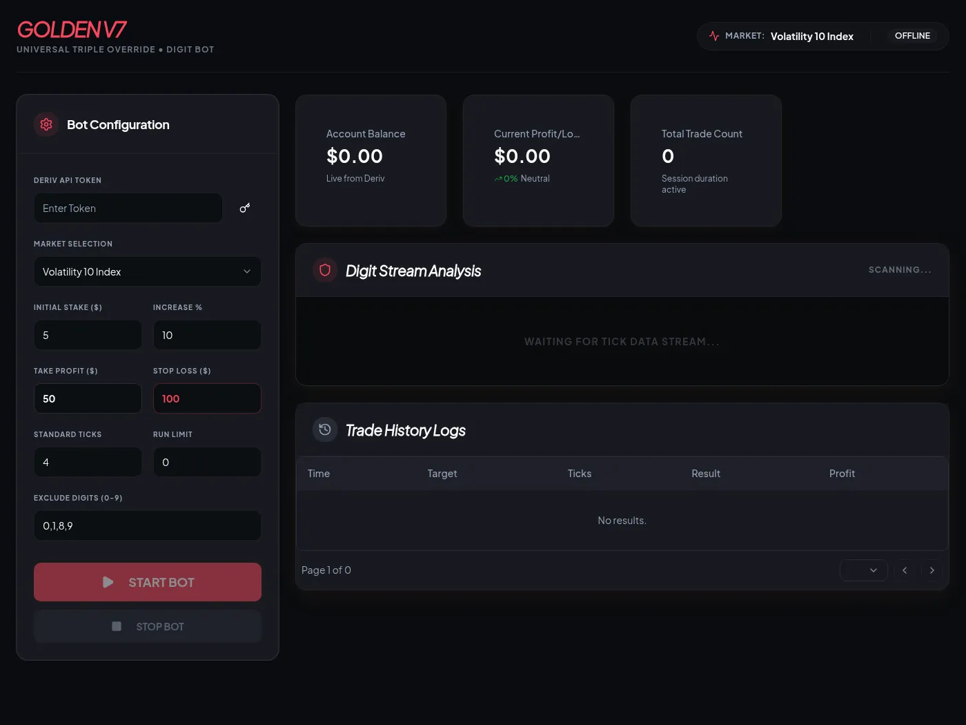 Golden v7 Trading Bot