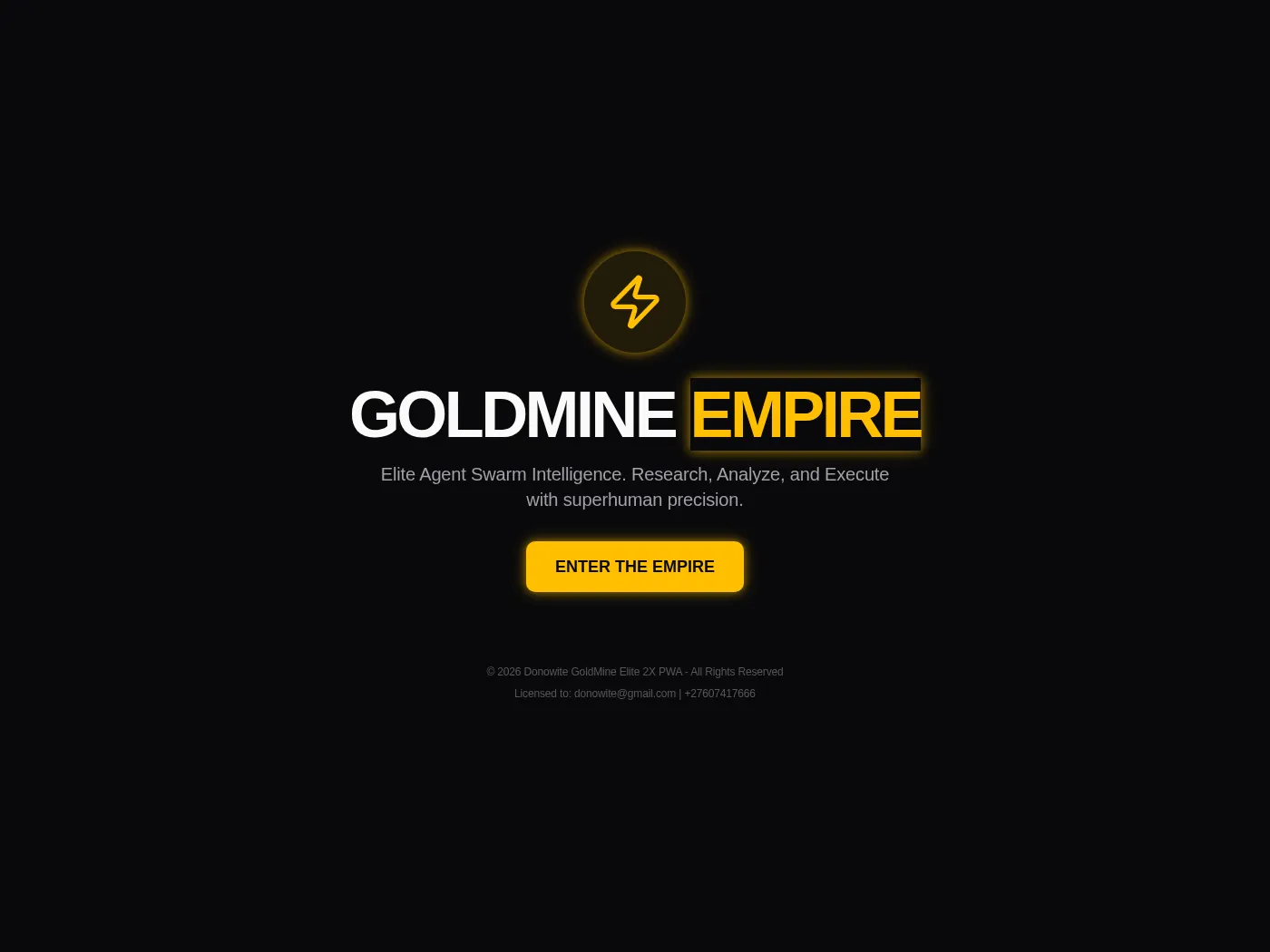 GoldMine Empire PWA