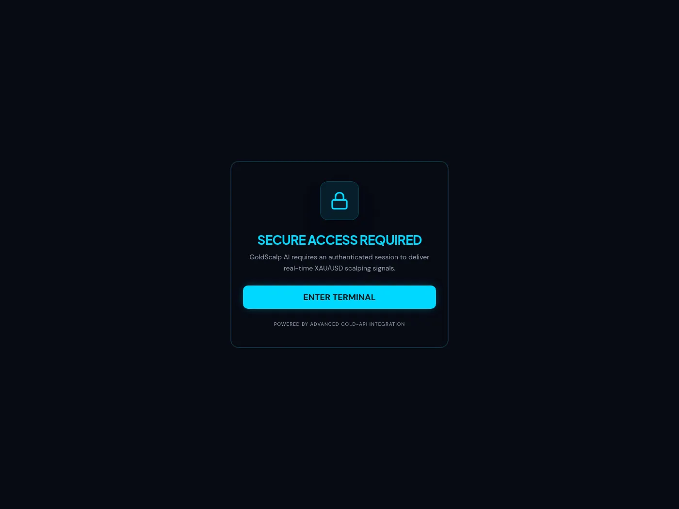 GoldScalp AI Signals