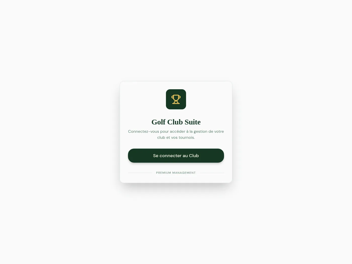 Golf Club Suite