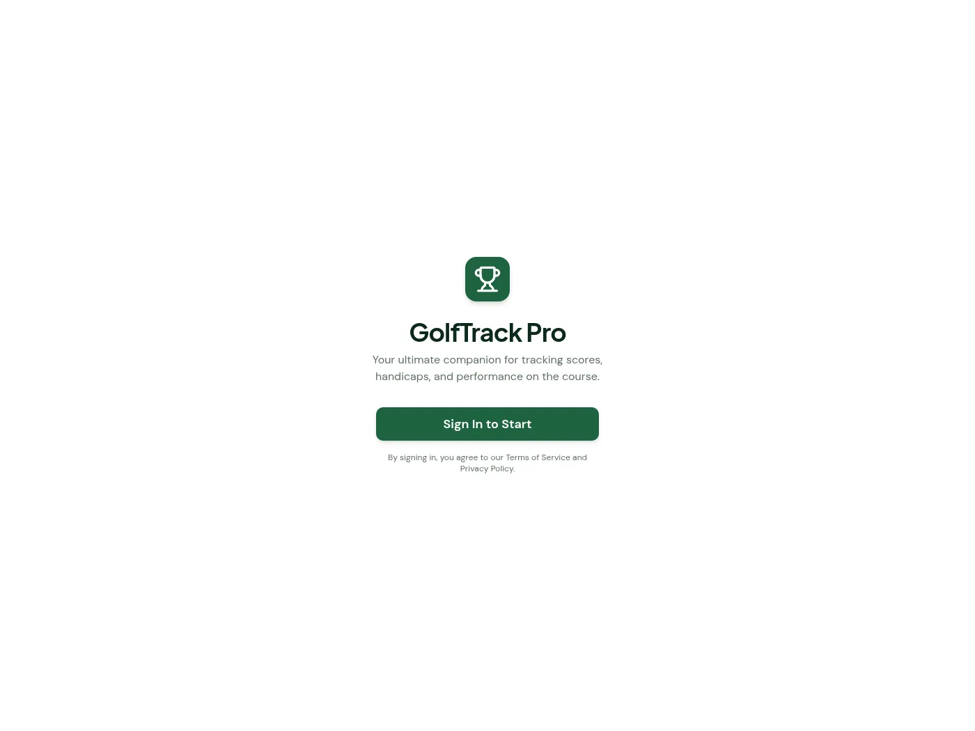 GolfTrack Pro