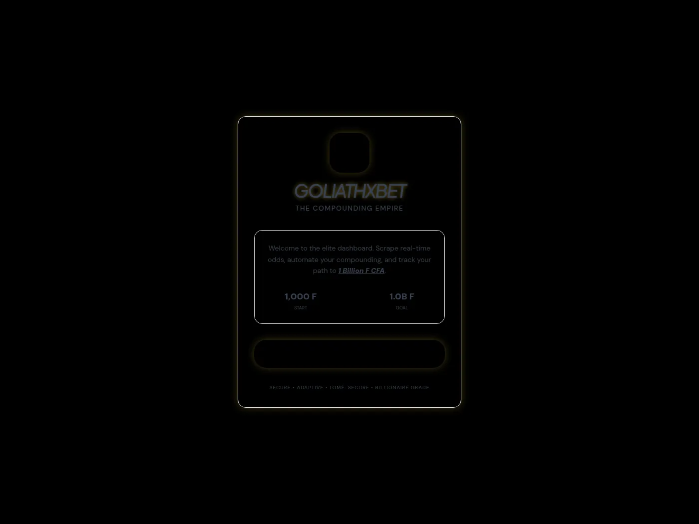 Goliathxbet Infinite Adaptive