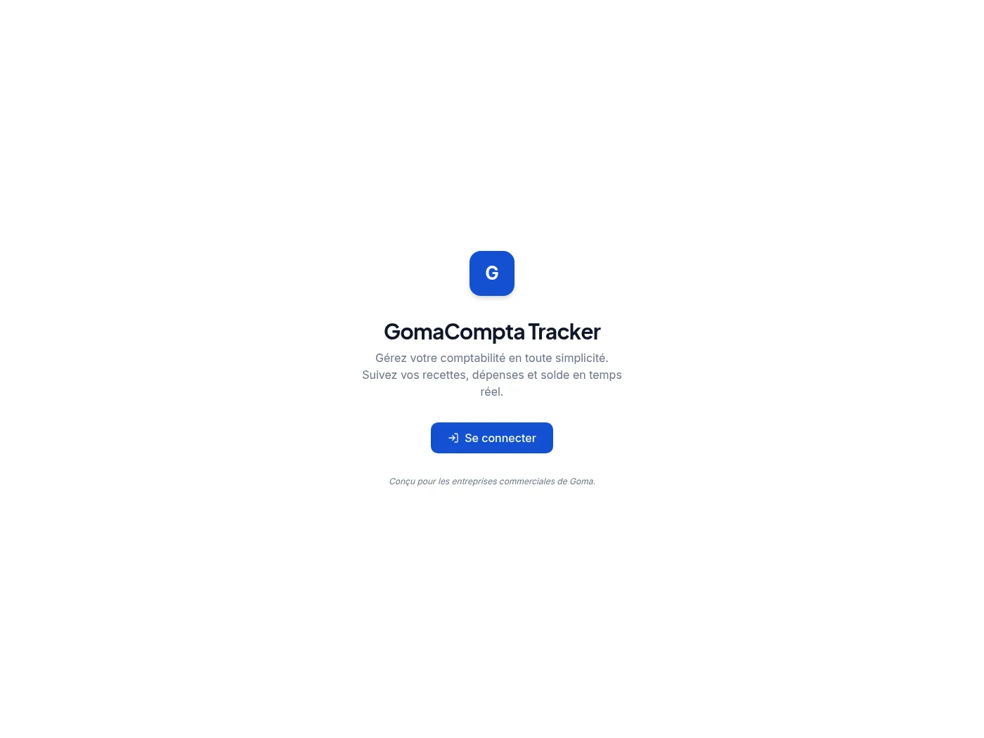 GomaCompta Tracker
