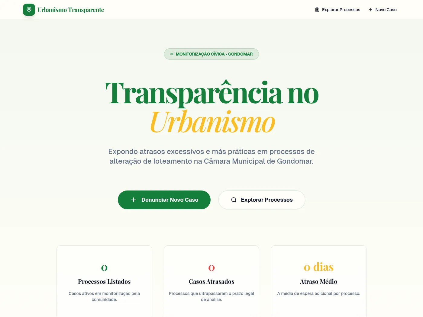 Urbanismo Transparente