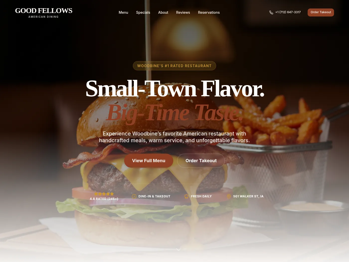 Good Fellows Restaurant Site