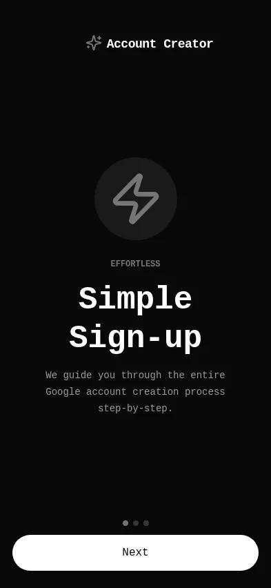 Google Account Creator