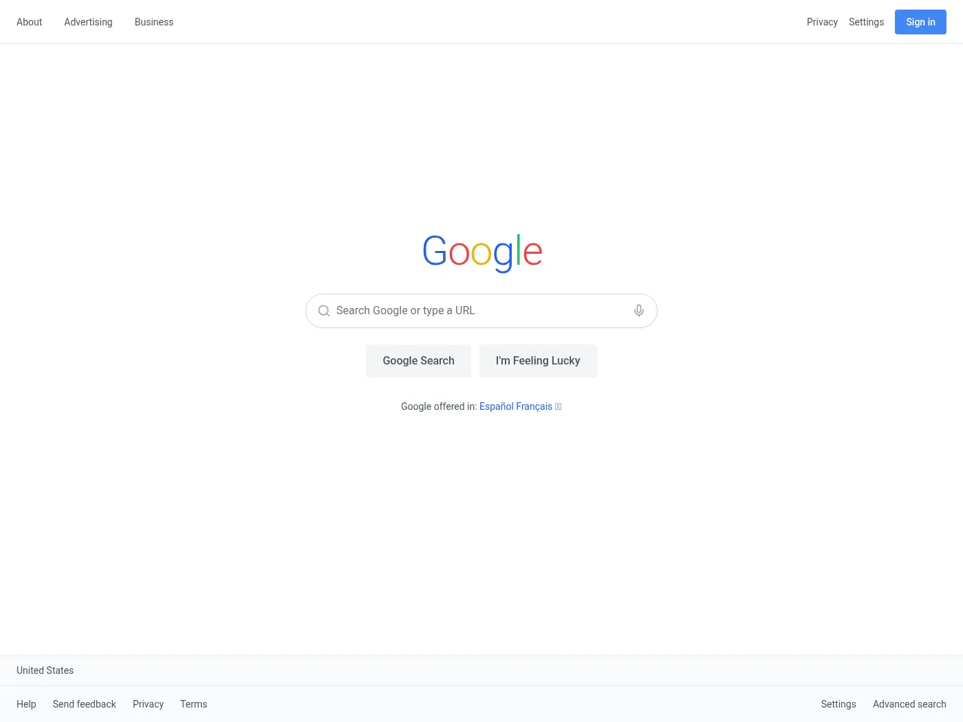 Google Search Clone