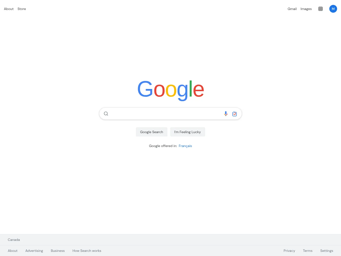 Google Page Clone