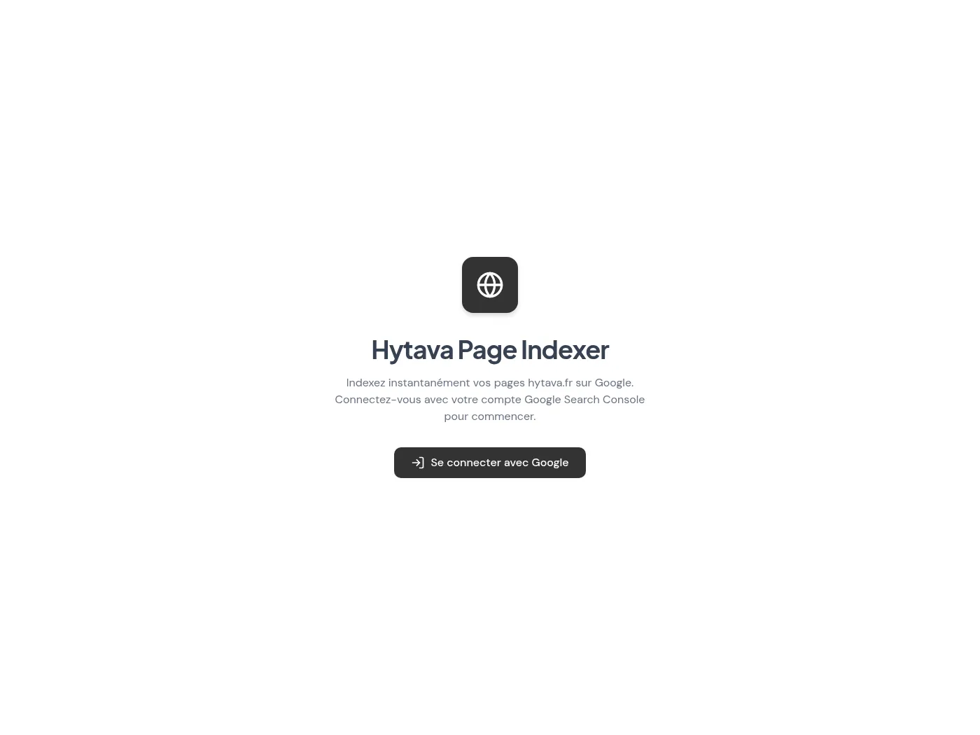 Hytava Page Indexer
