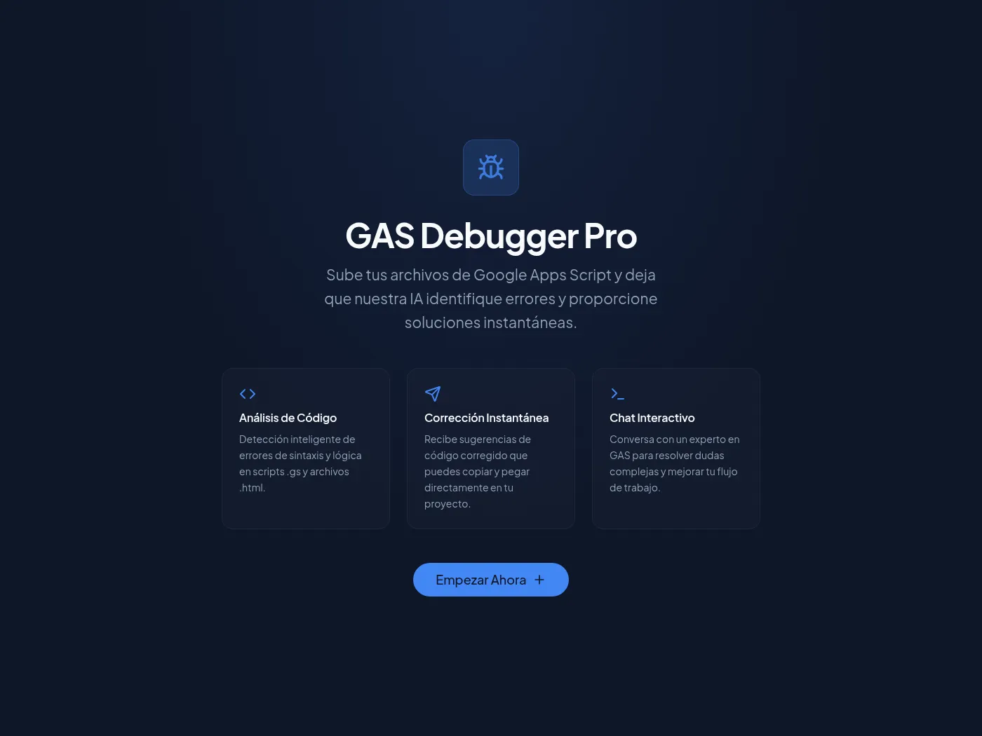 Google Script Debugger