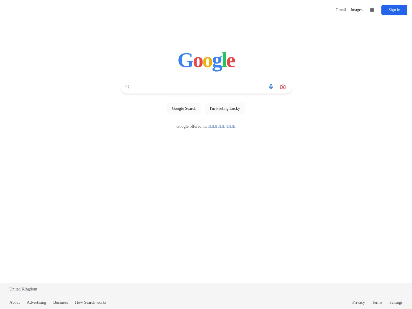 Google Search Clone
