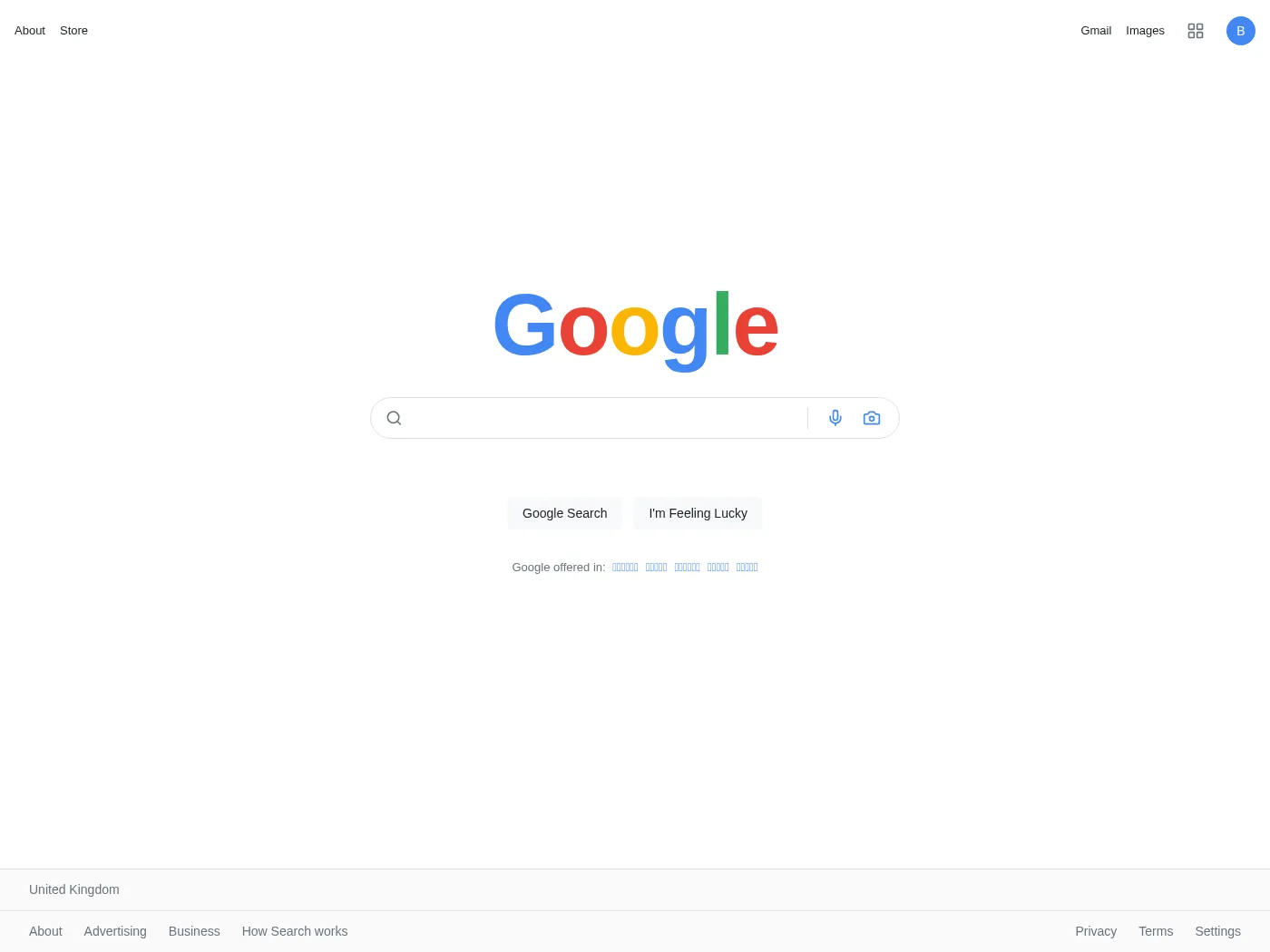 Google Search Clone