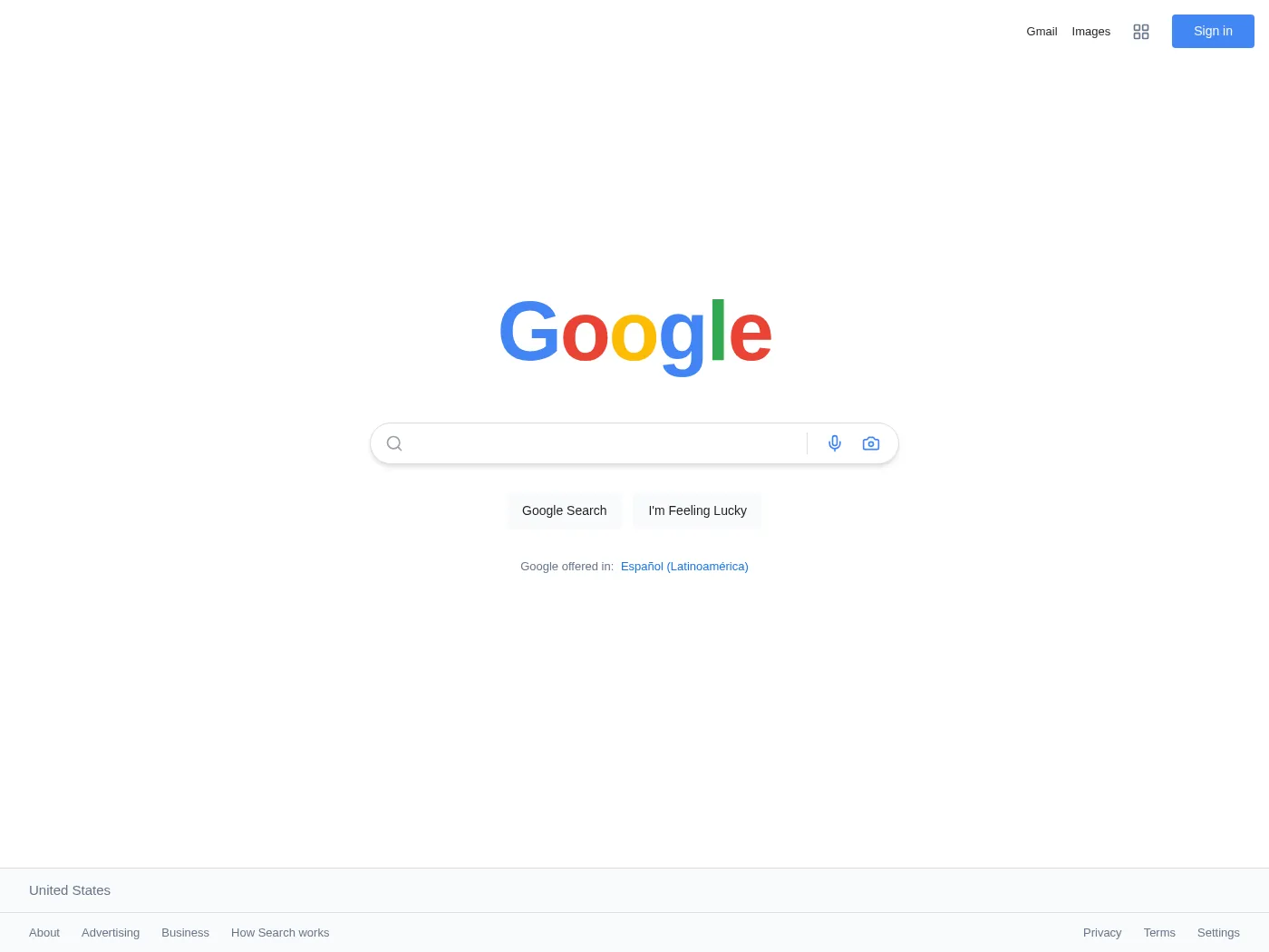 Google Search Clone