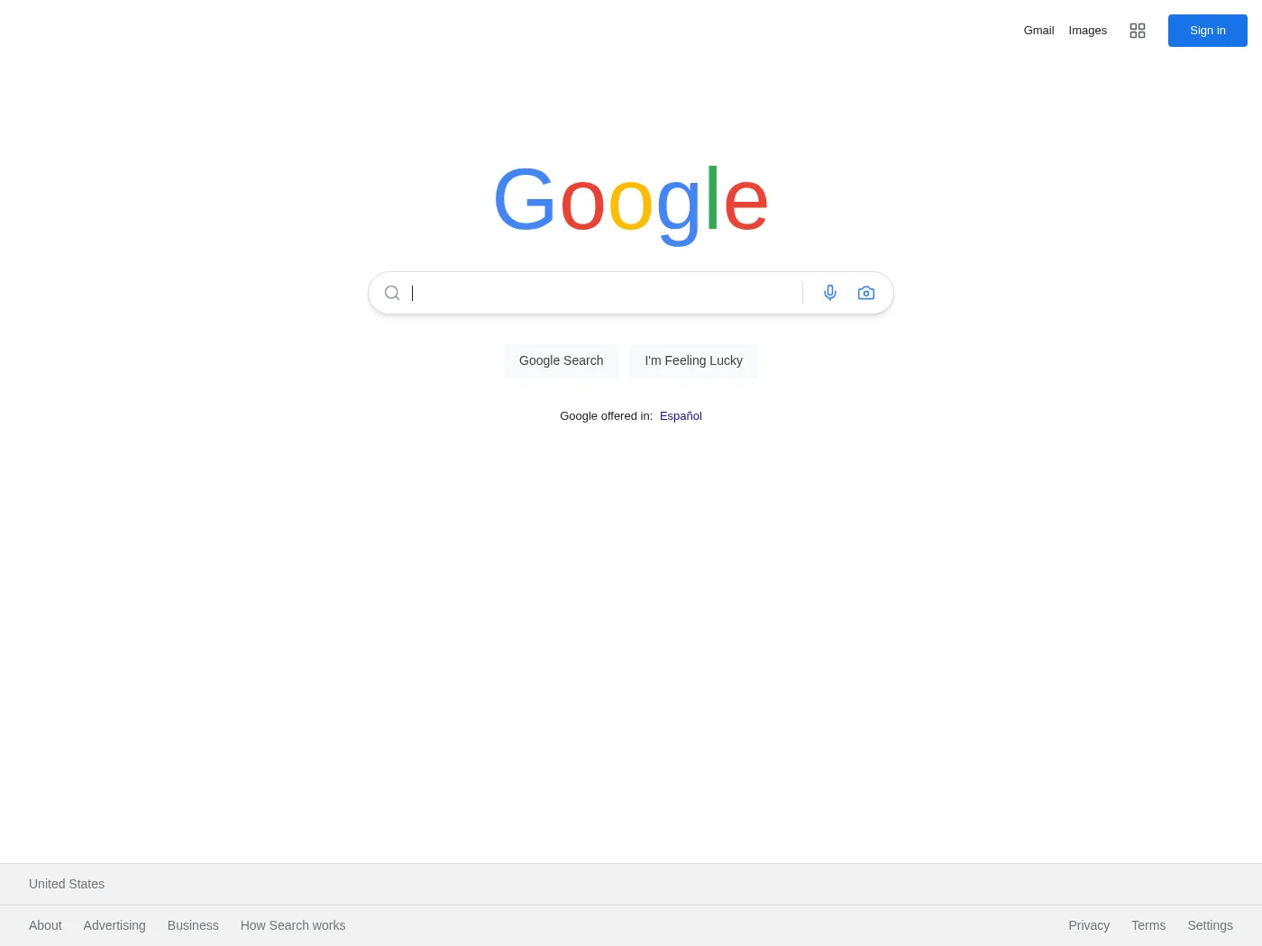Google Search Clone