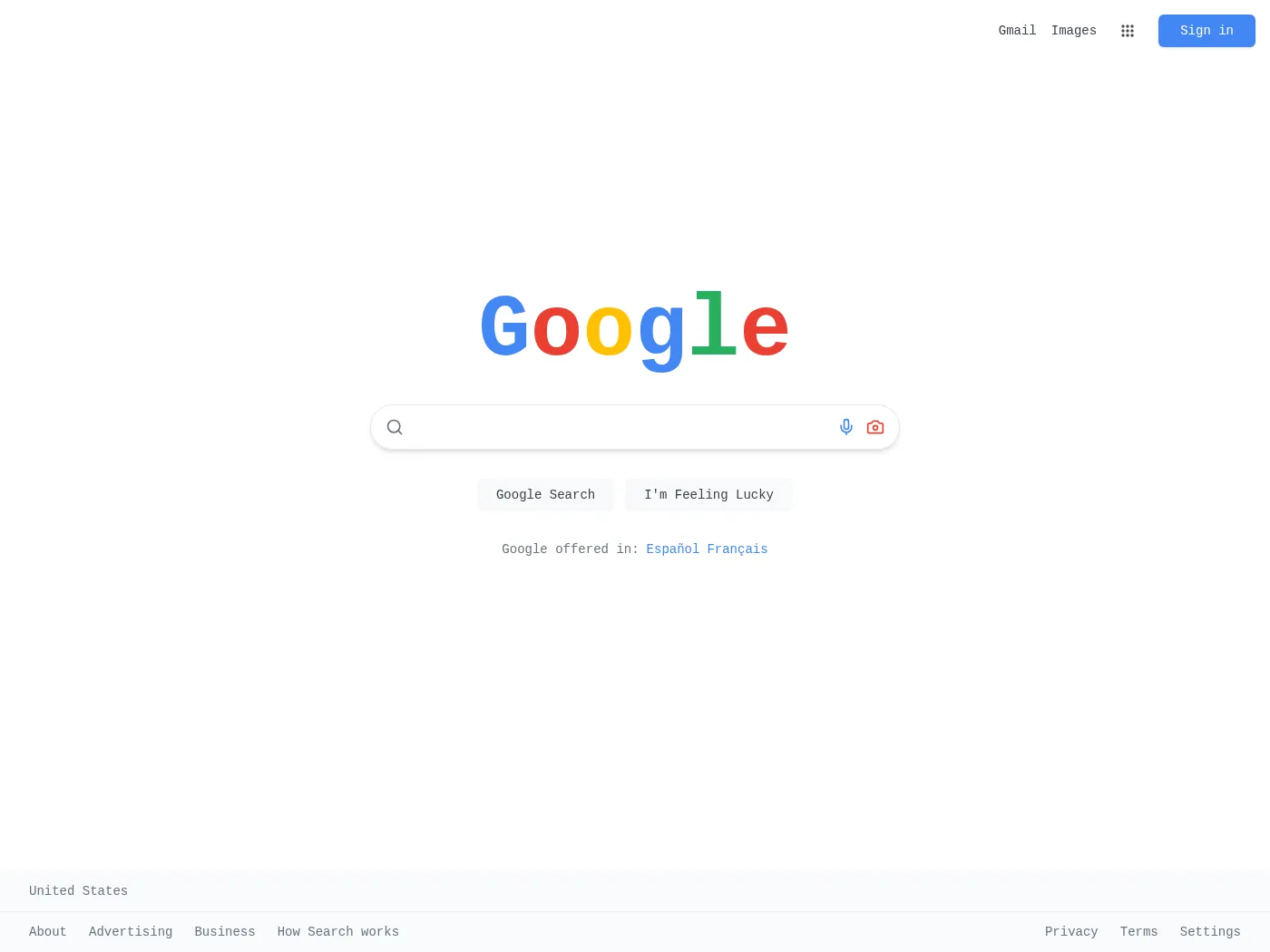 Google Search Clone