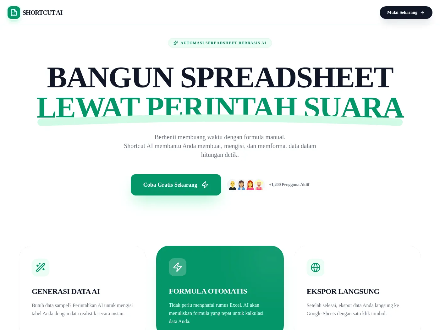 Google Sheet Builder