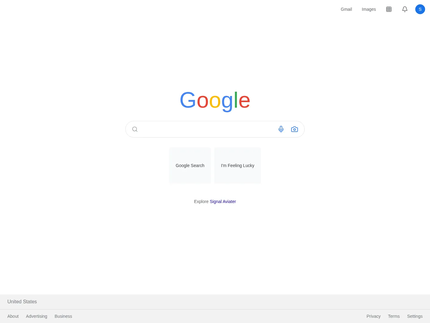 Google Signal Clone