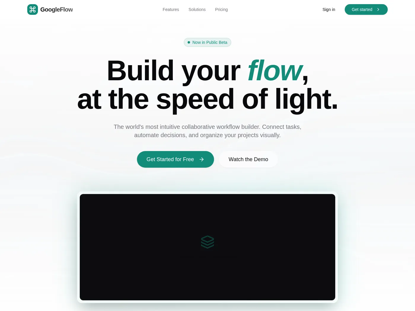 Googleflow Clone