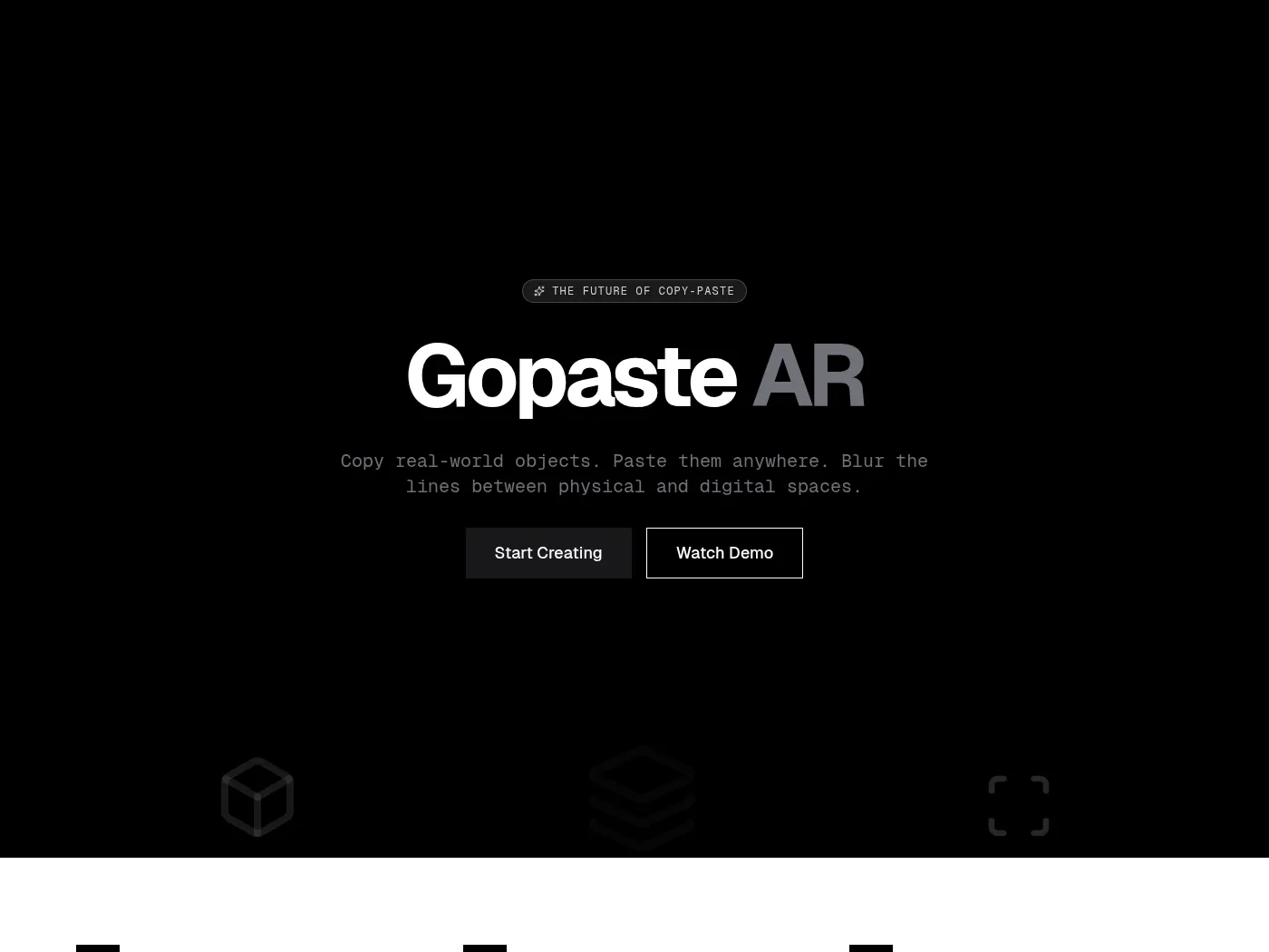 Gopaste AR Copy-Paste