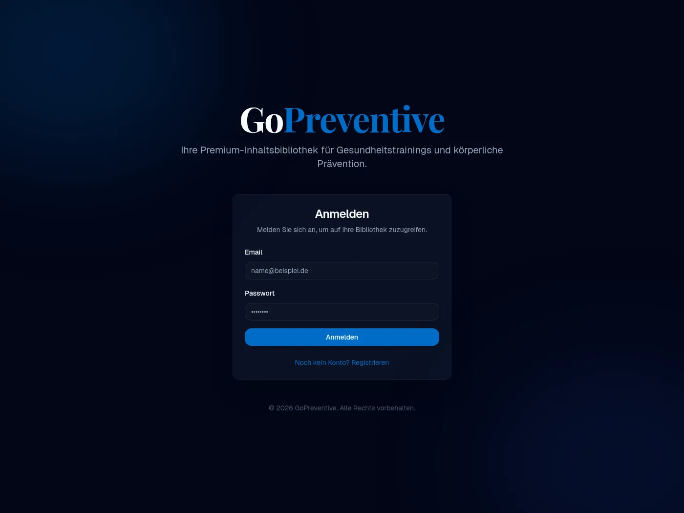 GoPreventive Health Library