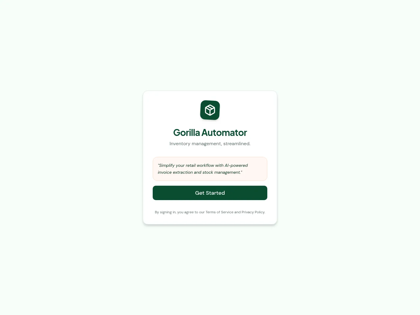 Gorilla Purchase Automator