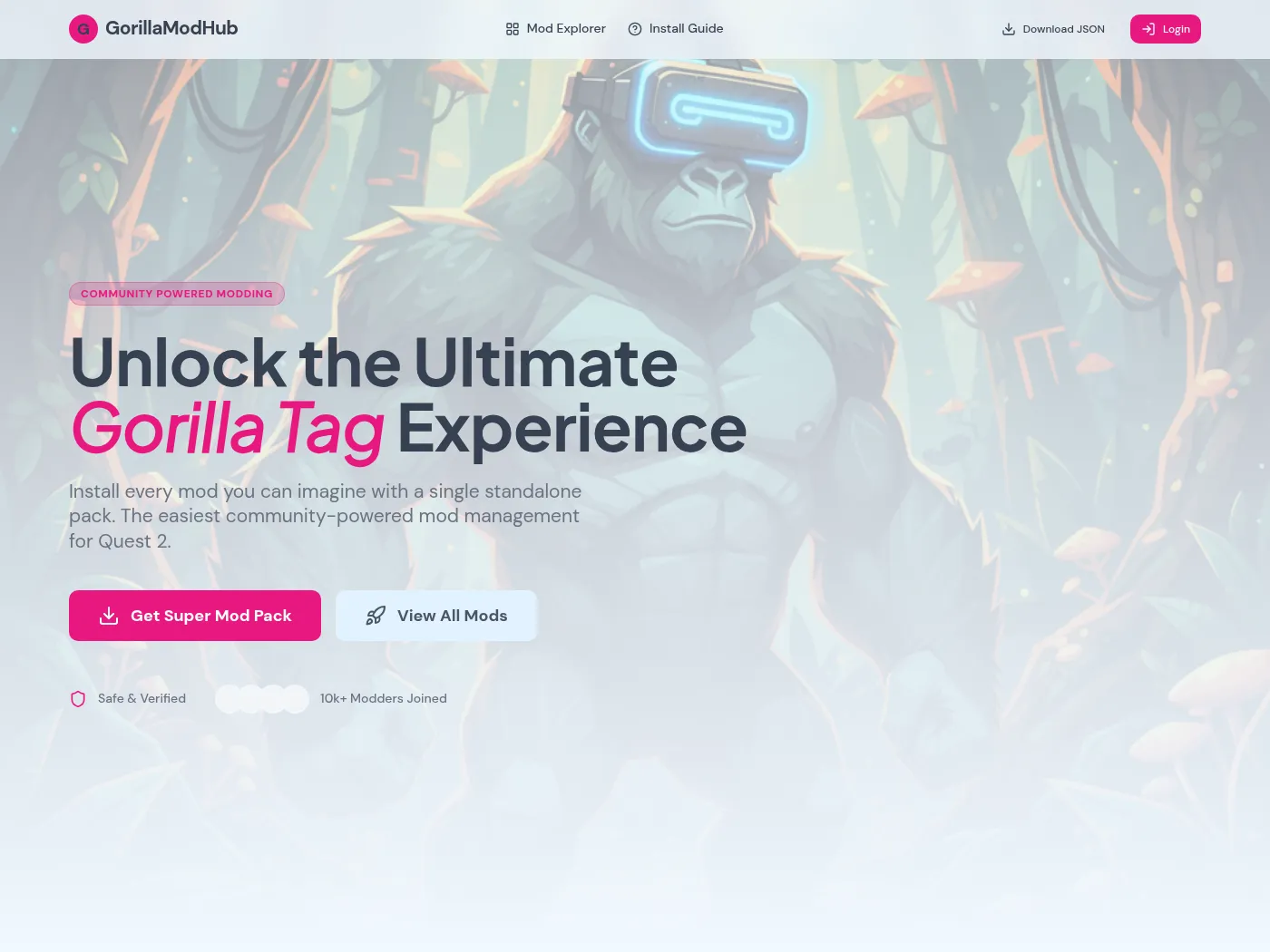 Gorilla Tag Mod Hub