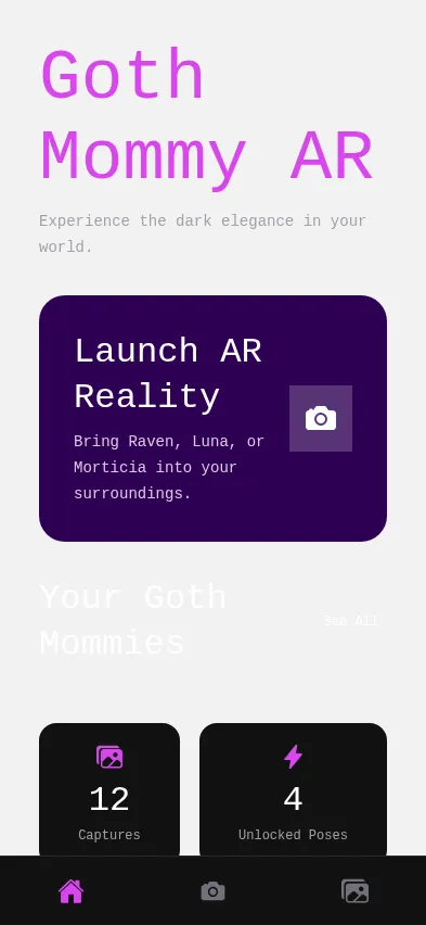 Goth Mommy AR Reality