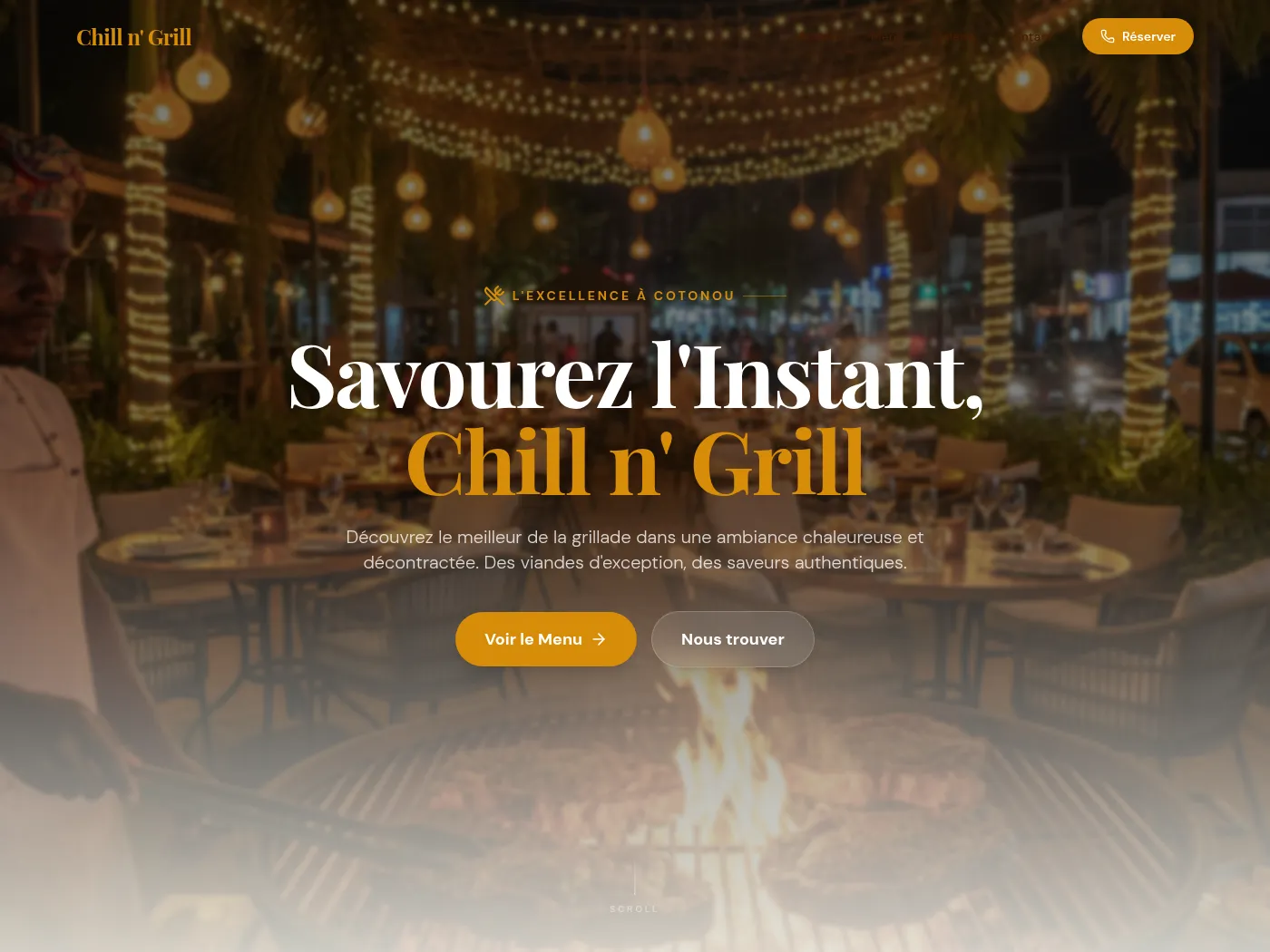 Le Gourmet Bistro Site
