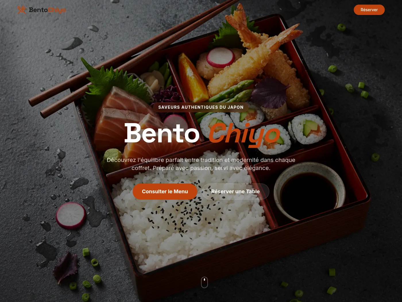 Le Gourmet Bistro Site