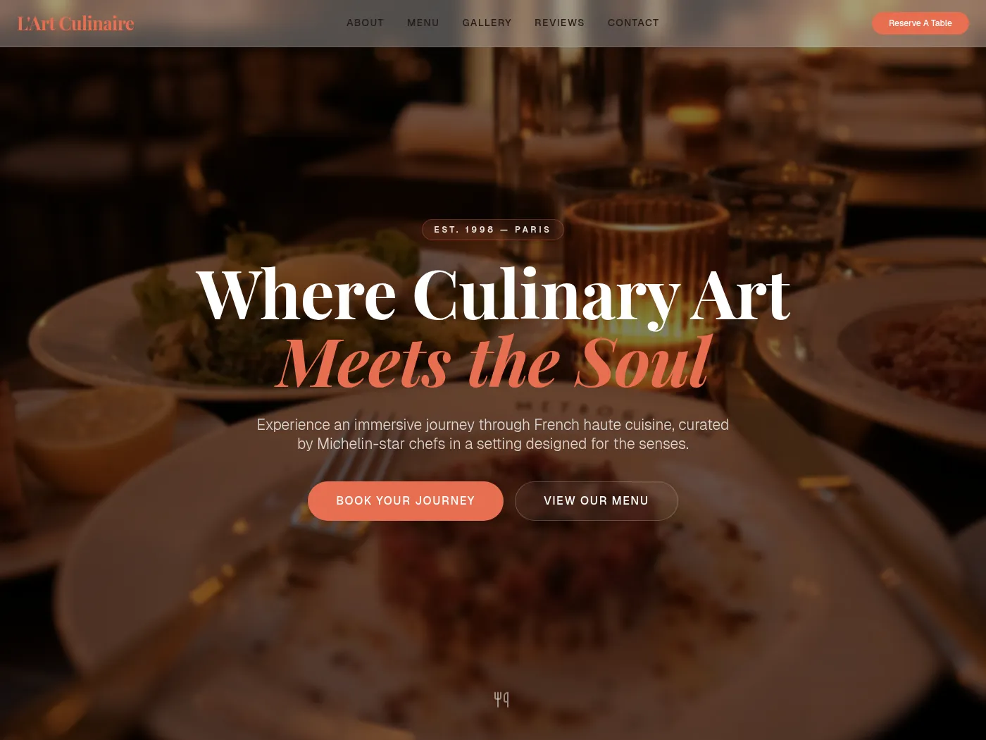 Gourmet Preview Site