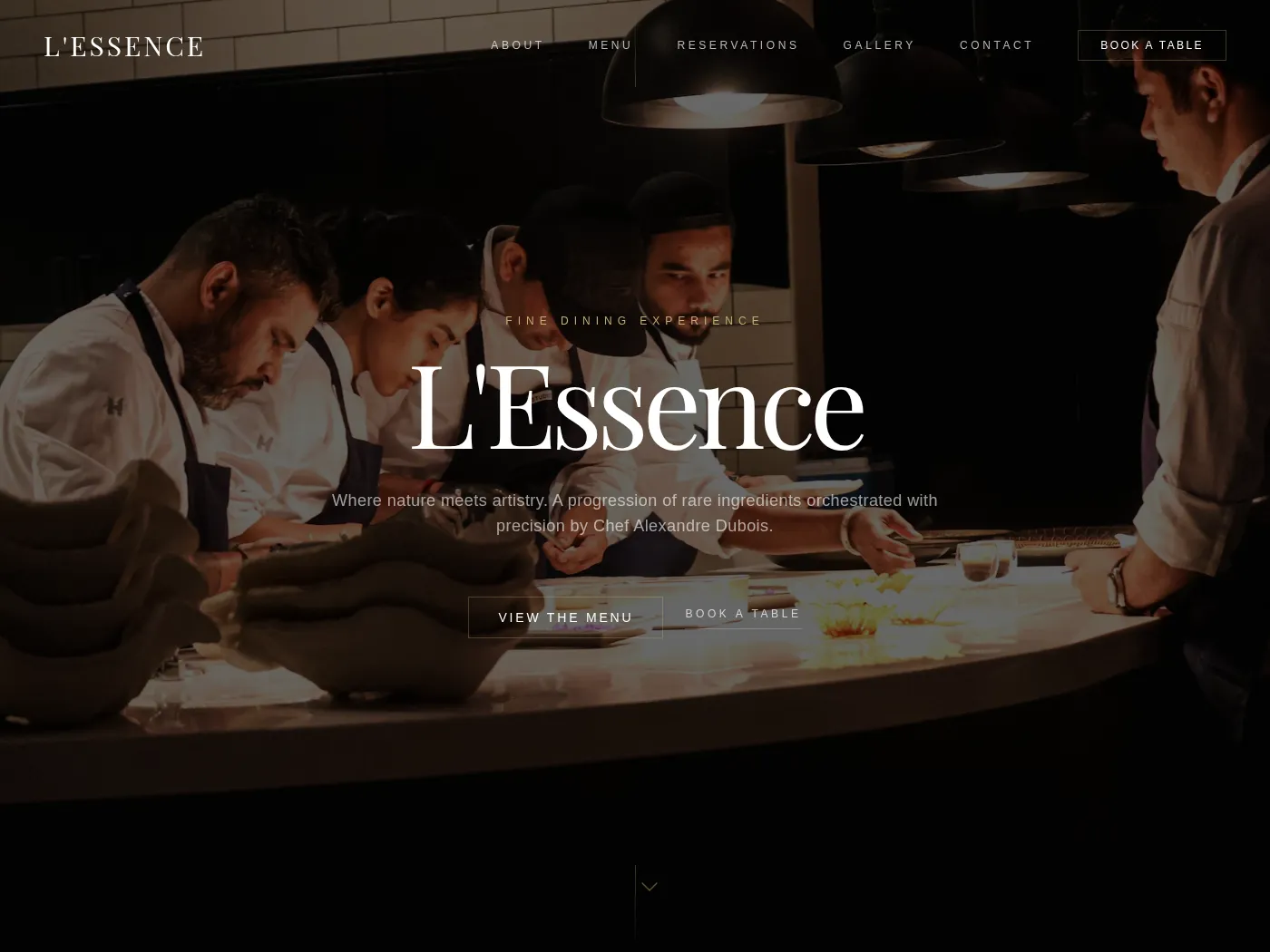 Gourmet Dining Clone