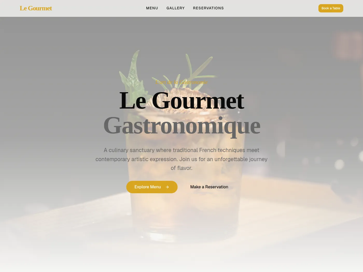 Le Gourmet Gastronomique