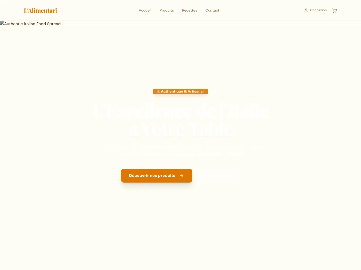 Gourmet Shop Web