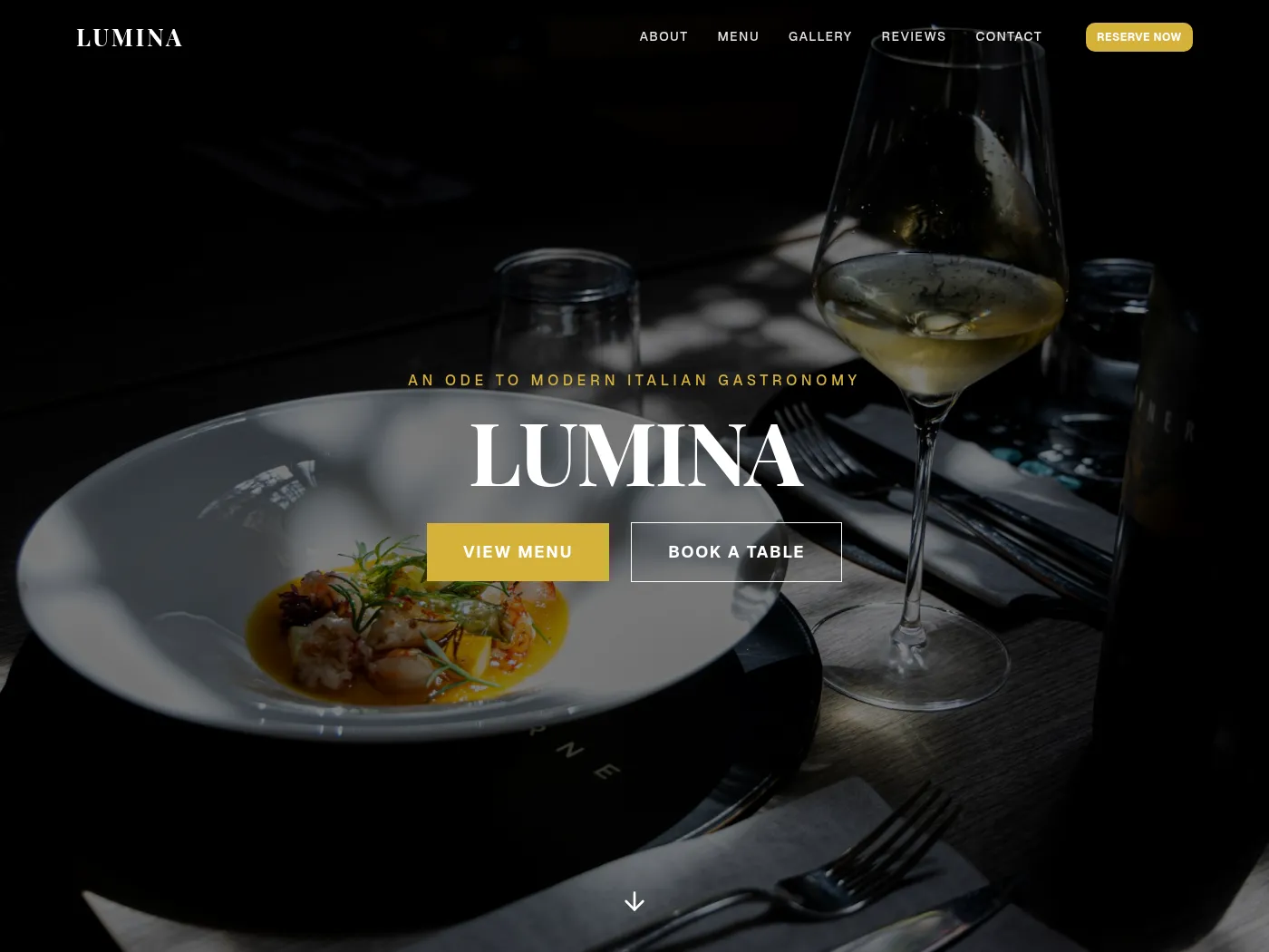 GourmetSite Preview