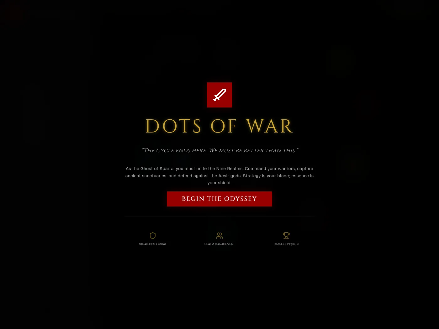 God of War Dots