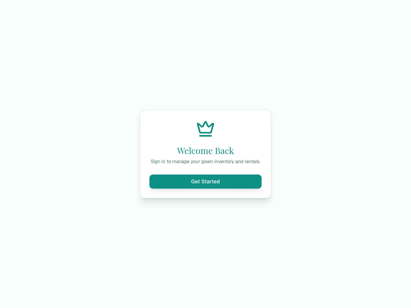 Gown Rental Admin App