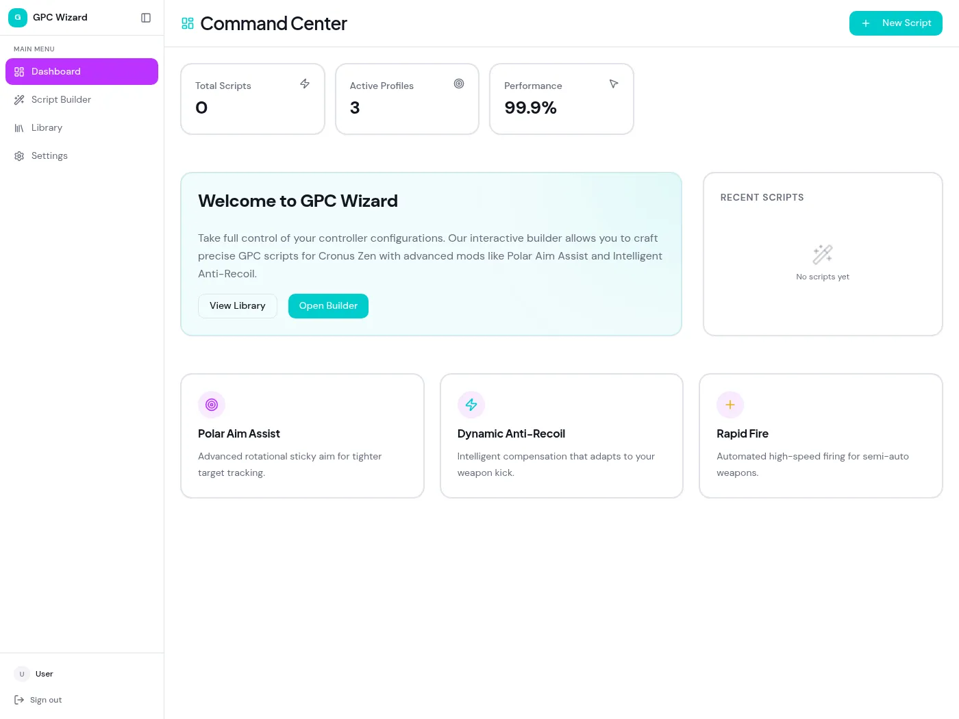 GPC Script Wizard