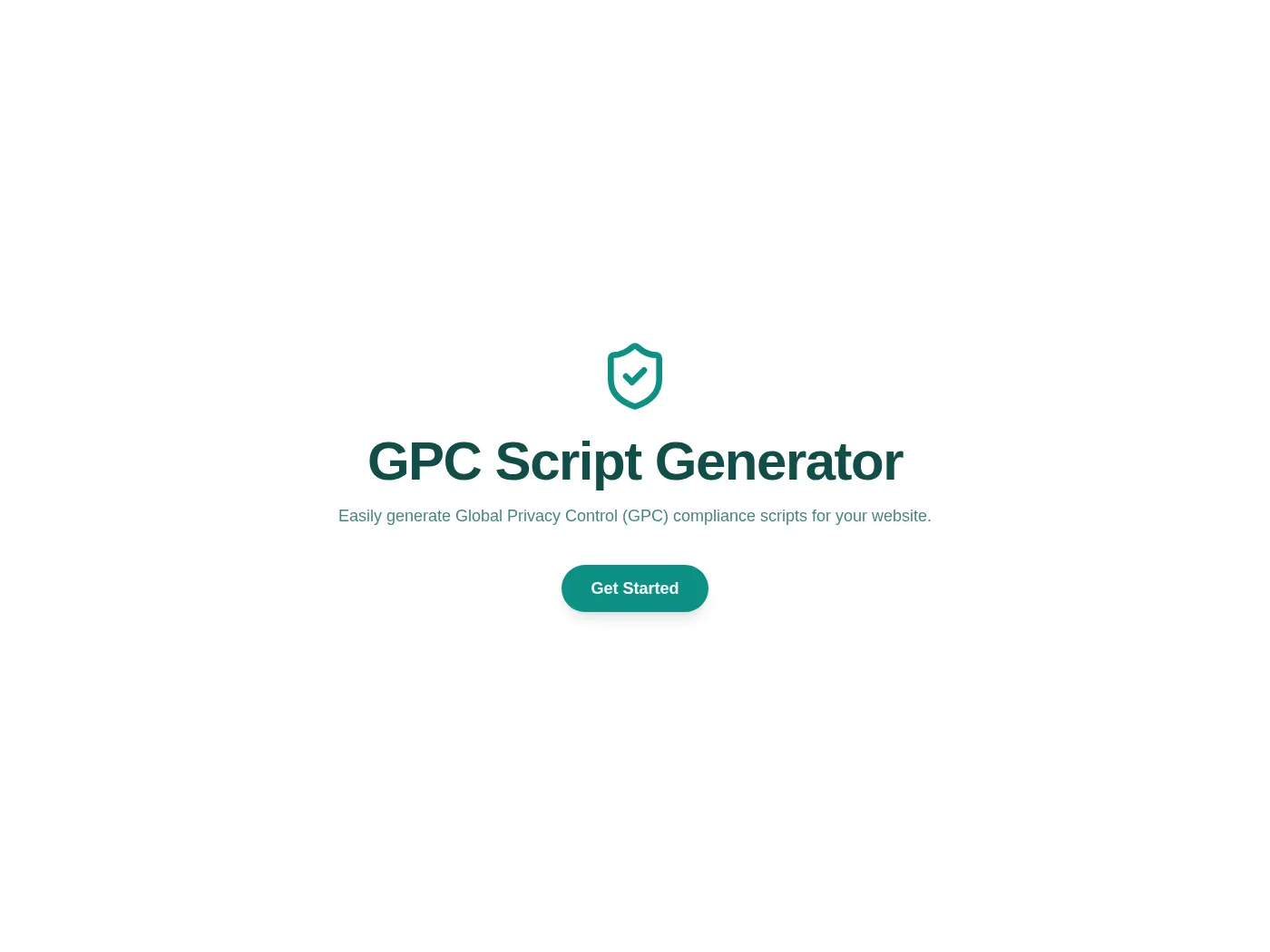 GPC Script Generator