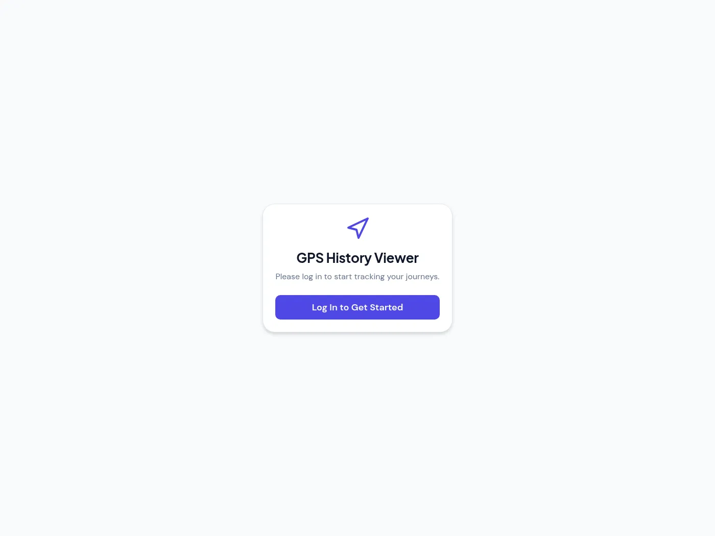 GPS History Viewer