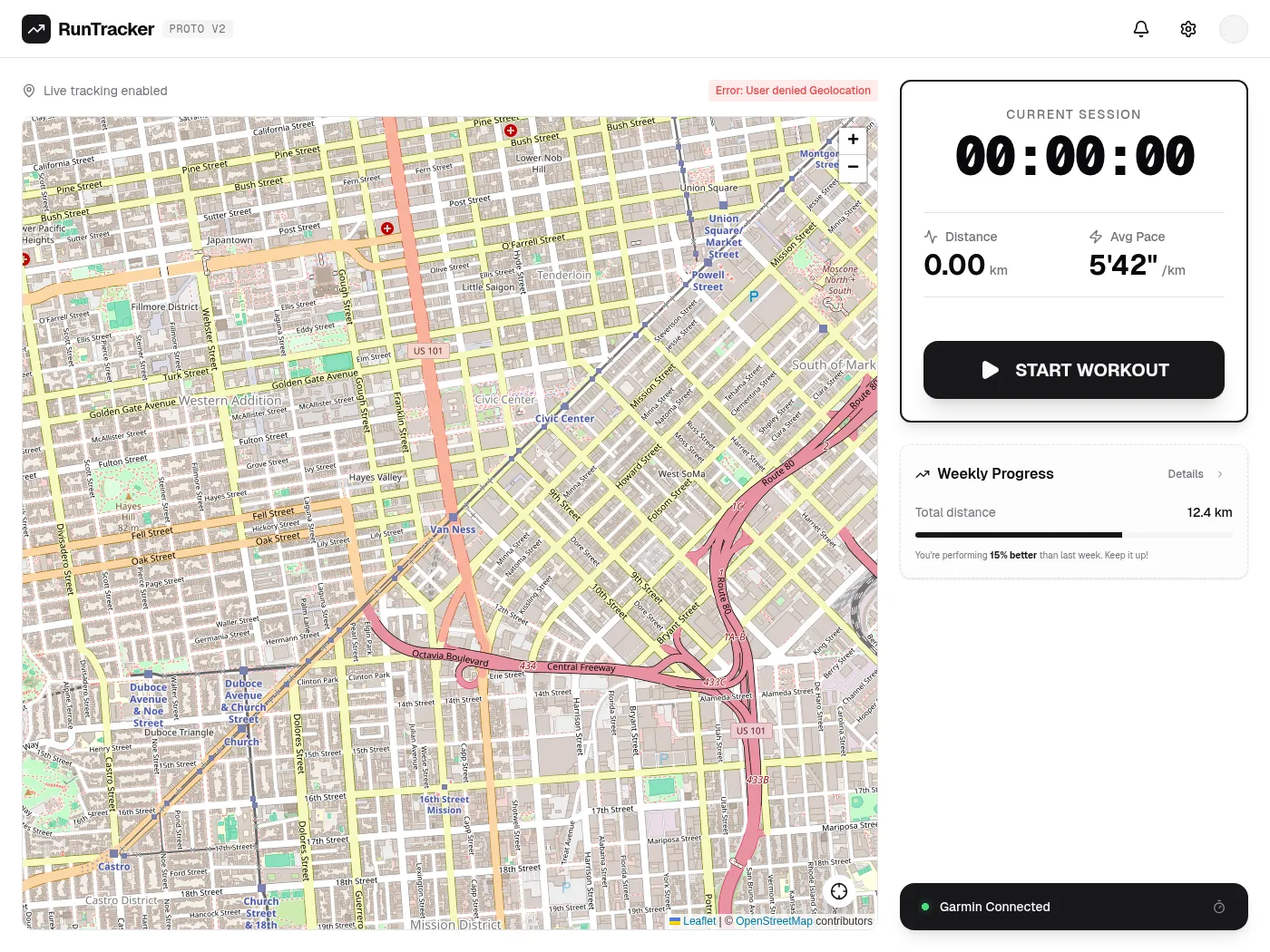 RunTracker Map Upgrade