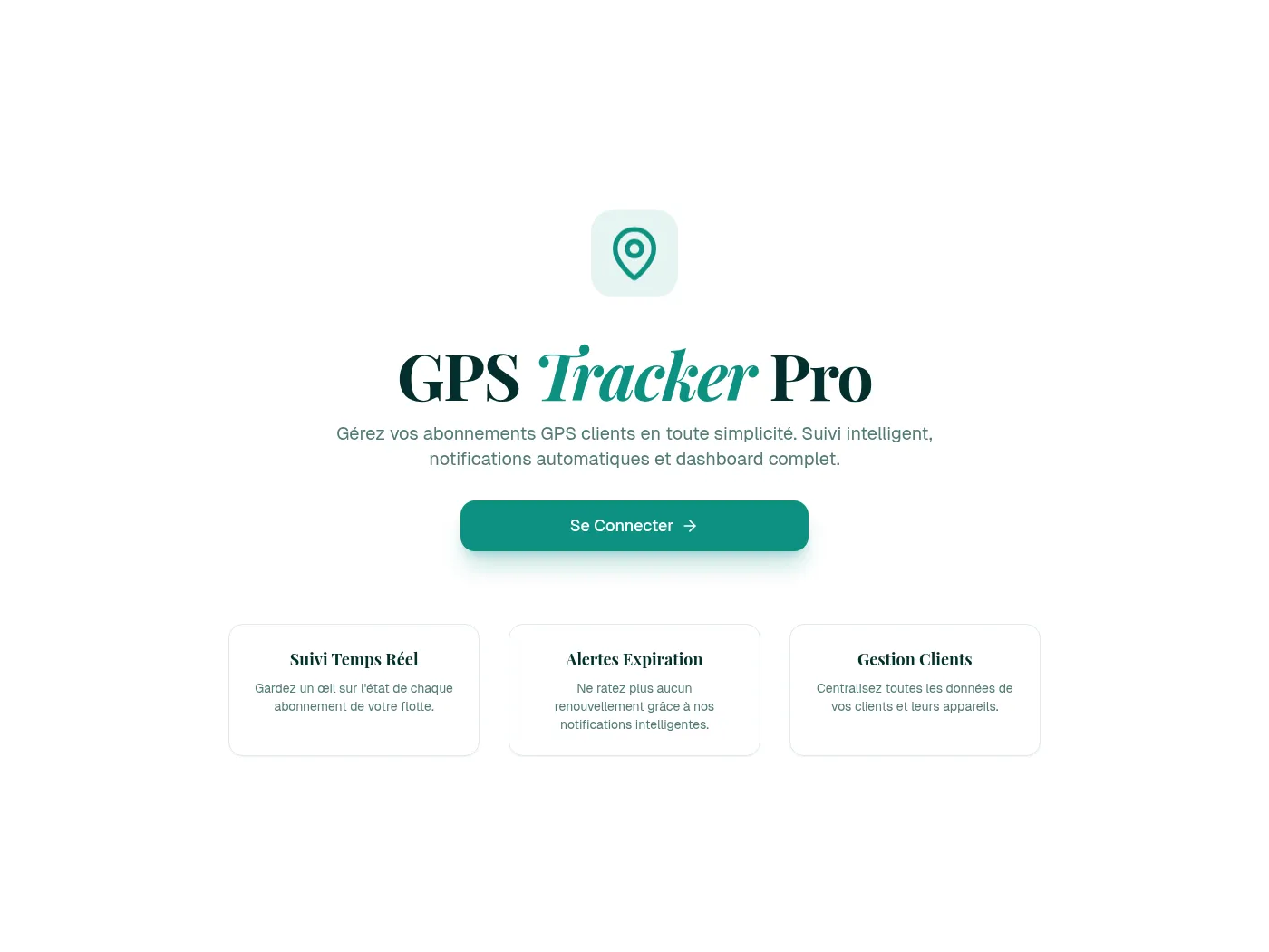 GPS Subscription Tracker