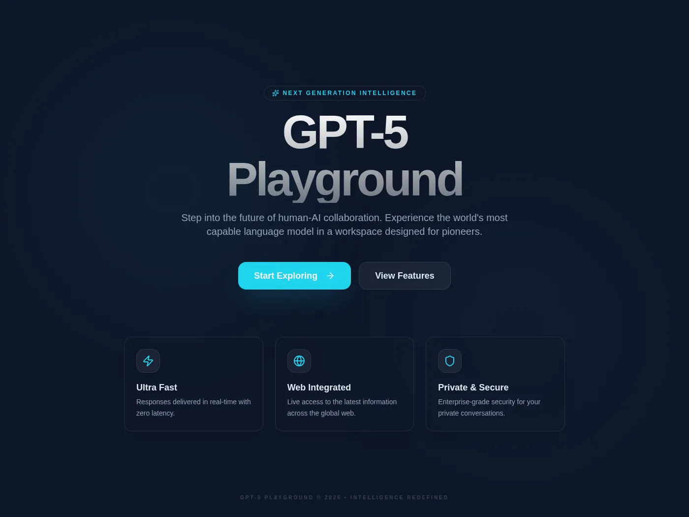 GPT-5 Playground
