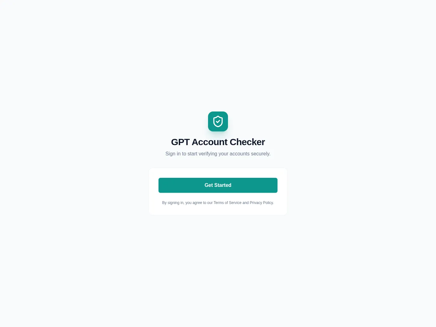 GPT Account Checker