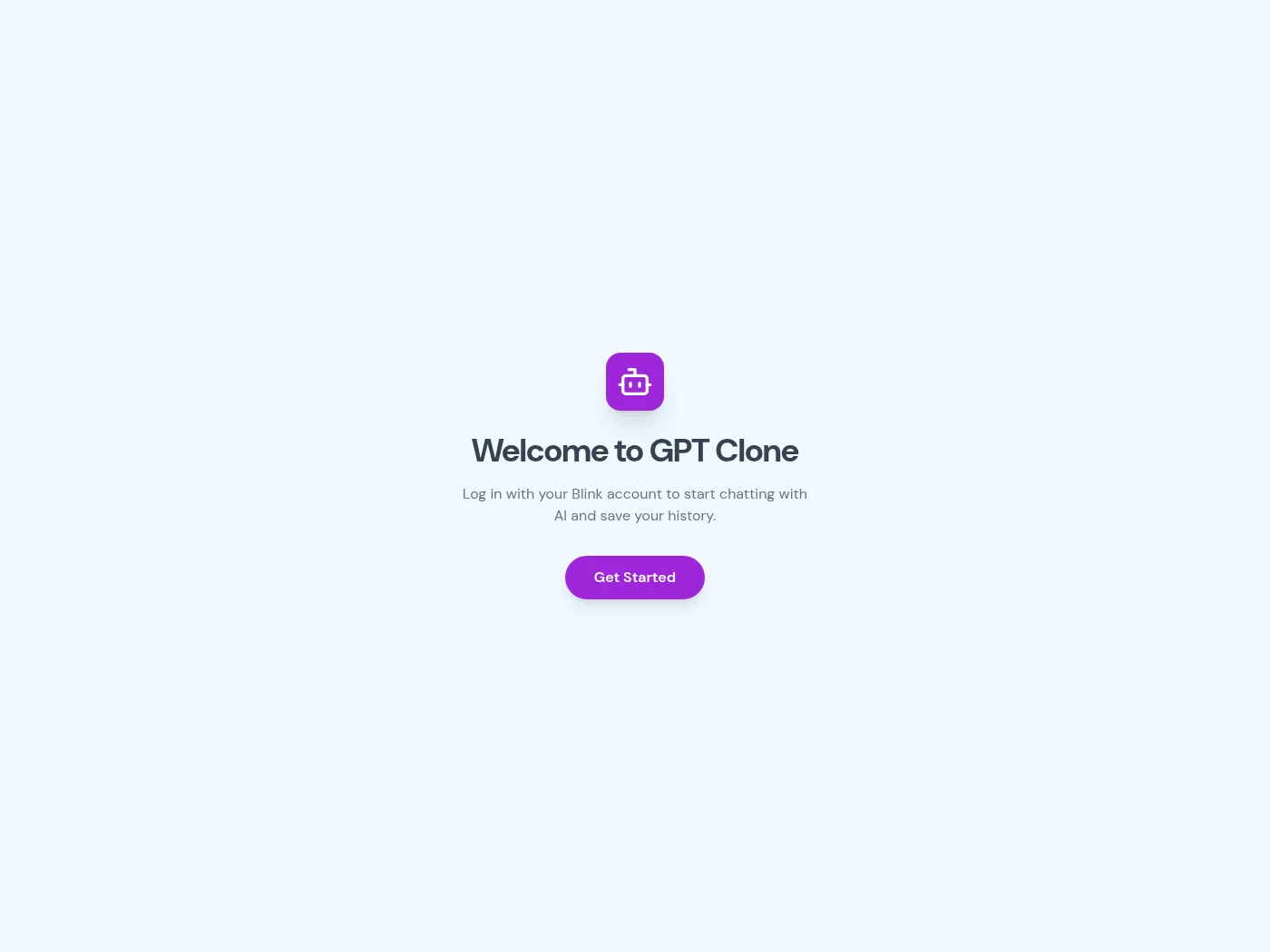 GPT Chat Clone
