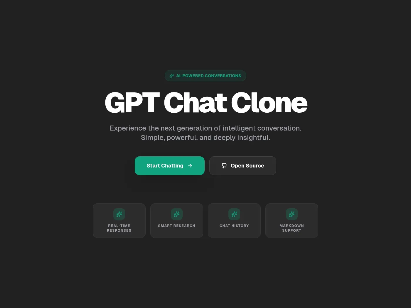 GPT Chat Clone