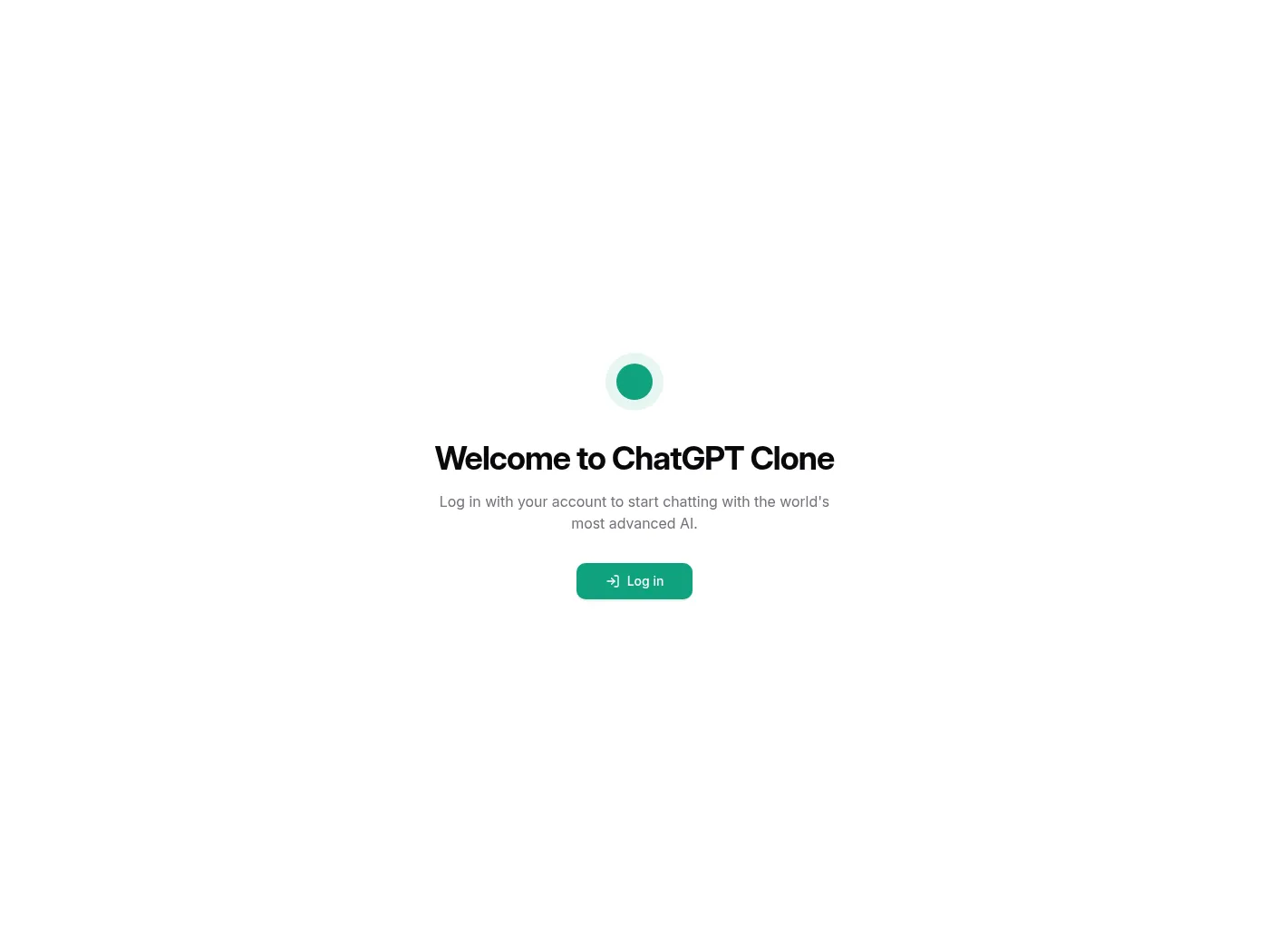 GPT Chat Clone