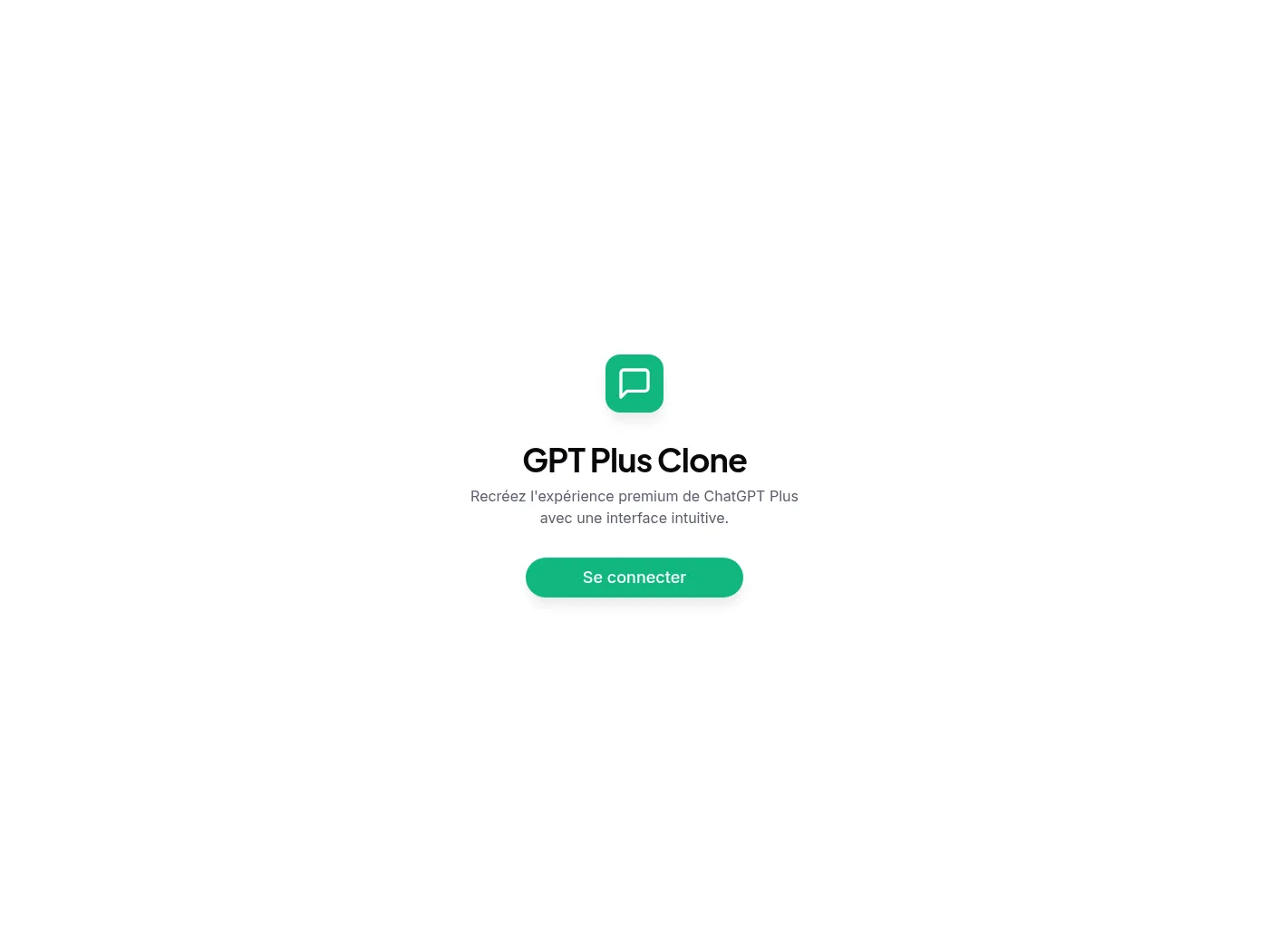 GPT Plus Clone