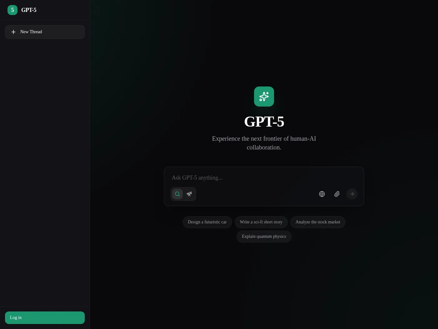 GPT-5 Chat Clone