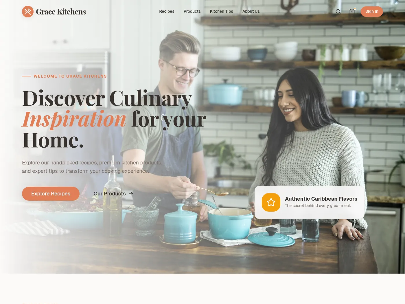 Grace Kitchens Website